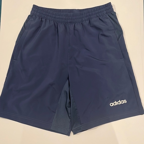 adidas | Shorts | Adidas Blue Athletic Shorts Mens Small | Poshmark